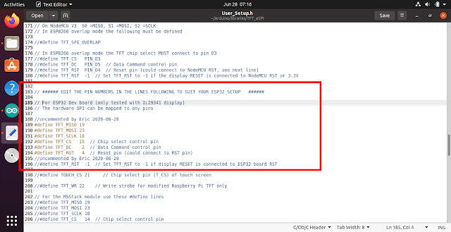Arduino-er: ESP32-DevKitC + 2.8inch 240x320 SPI TFT (ILI9341) using TFT ...