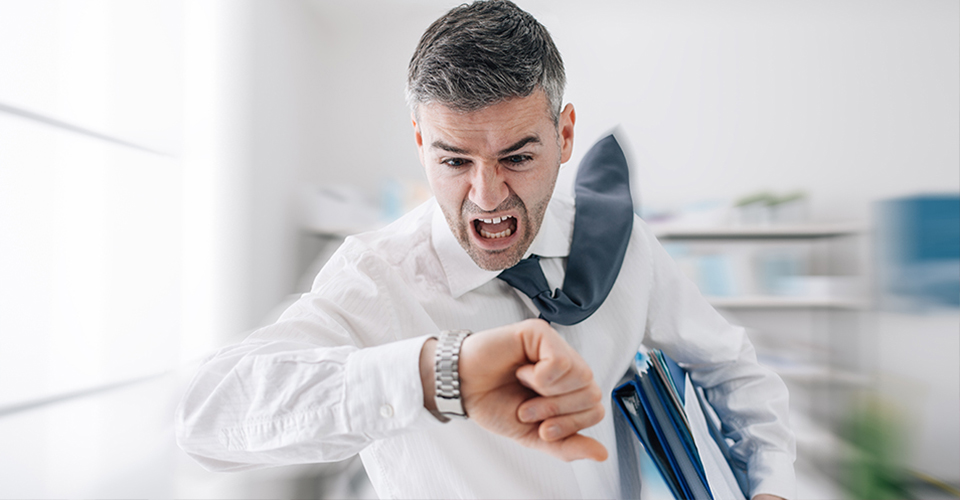 ¿Qué es la enfermedad de la prisa y cómo afrontarla?