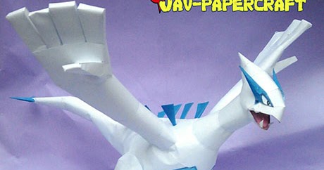 Pokemon: Lugia Papercraft | Paperized Crafts