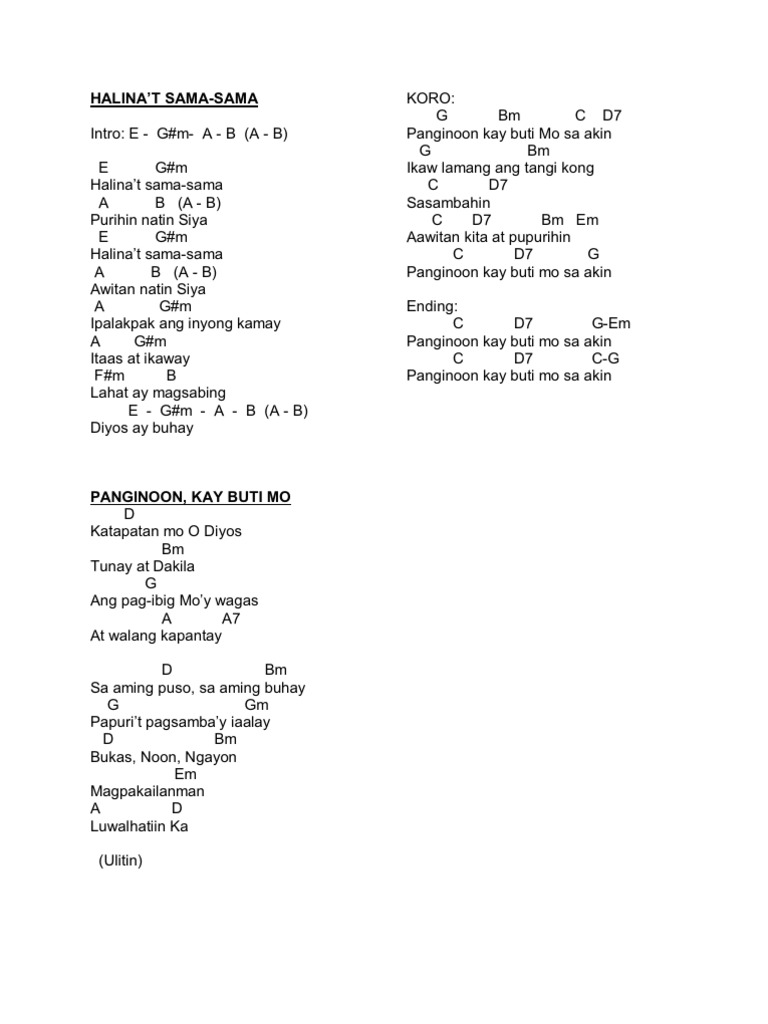 wala kang katulad chords - philippin news collections