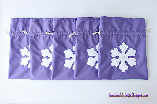 Handmade by Helga: Christmas gift bags