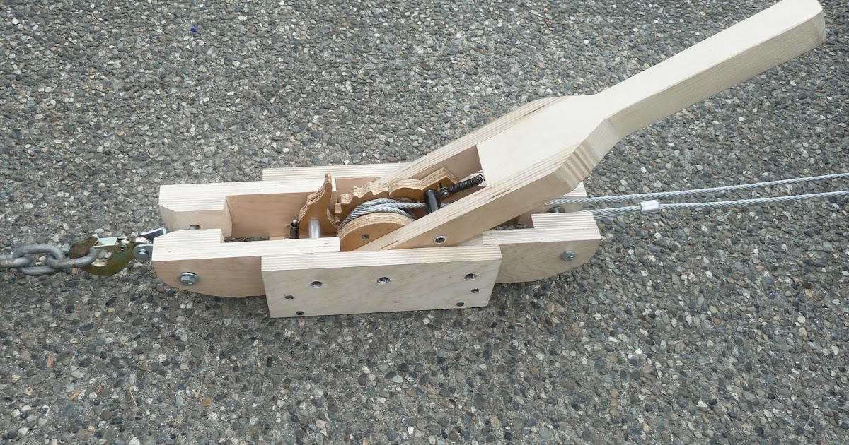 Jax Design: Wooden Winch Pulls Mini Van!