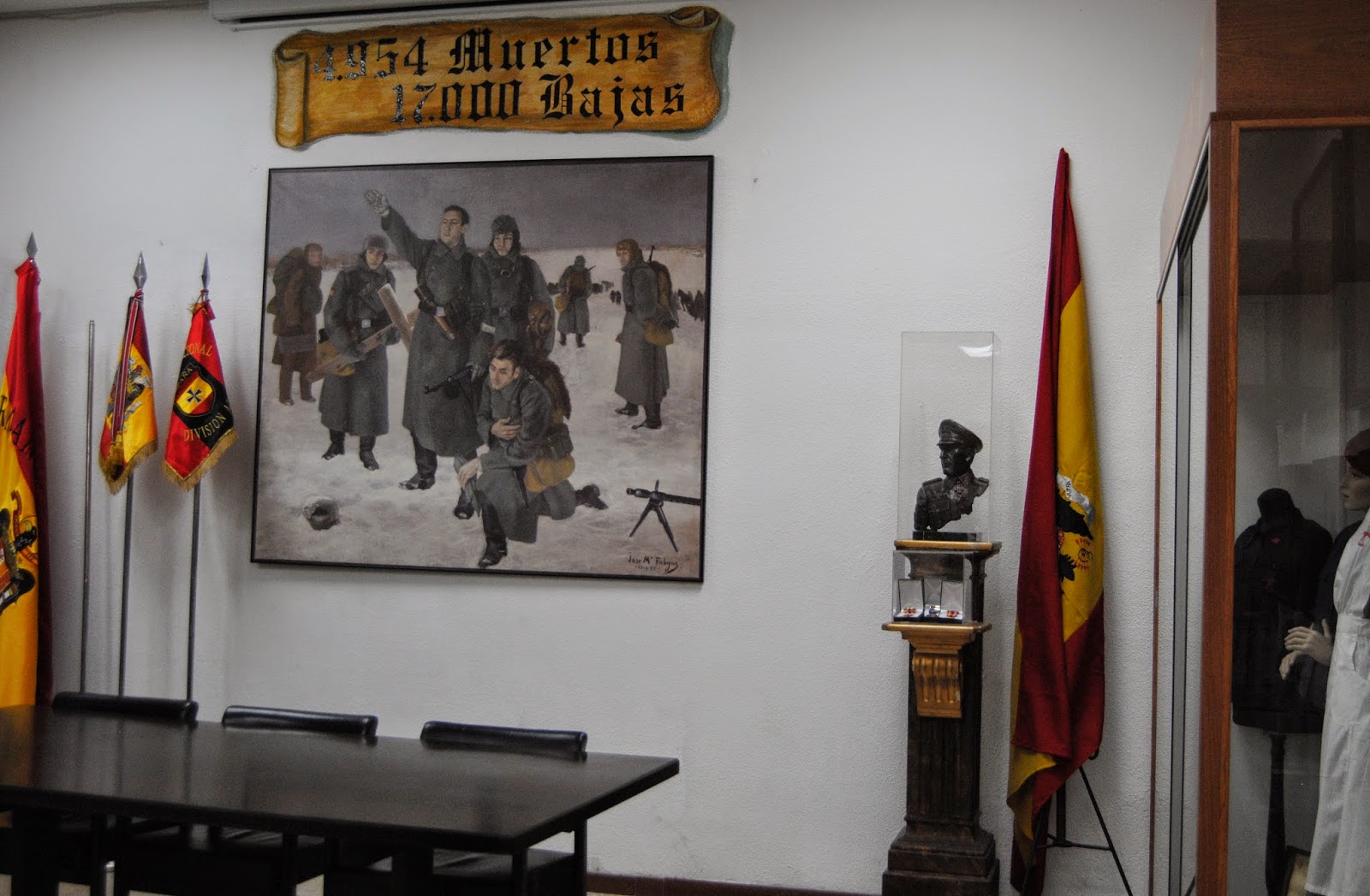 MUSEOS MILITARES Y POLICIALES: DIVISIÓN AZUL