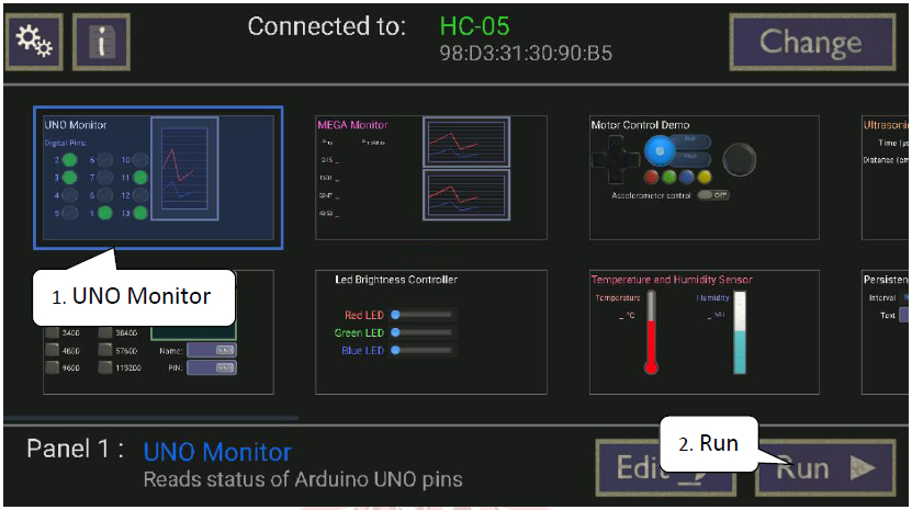 4. Tampilan pada Android