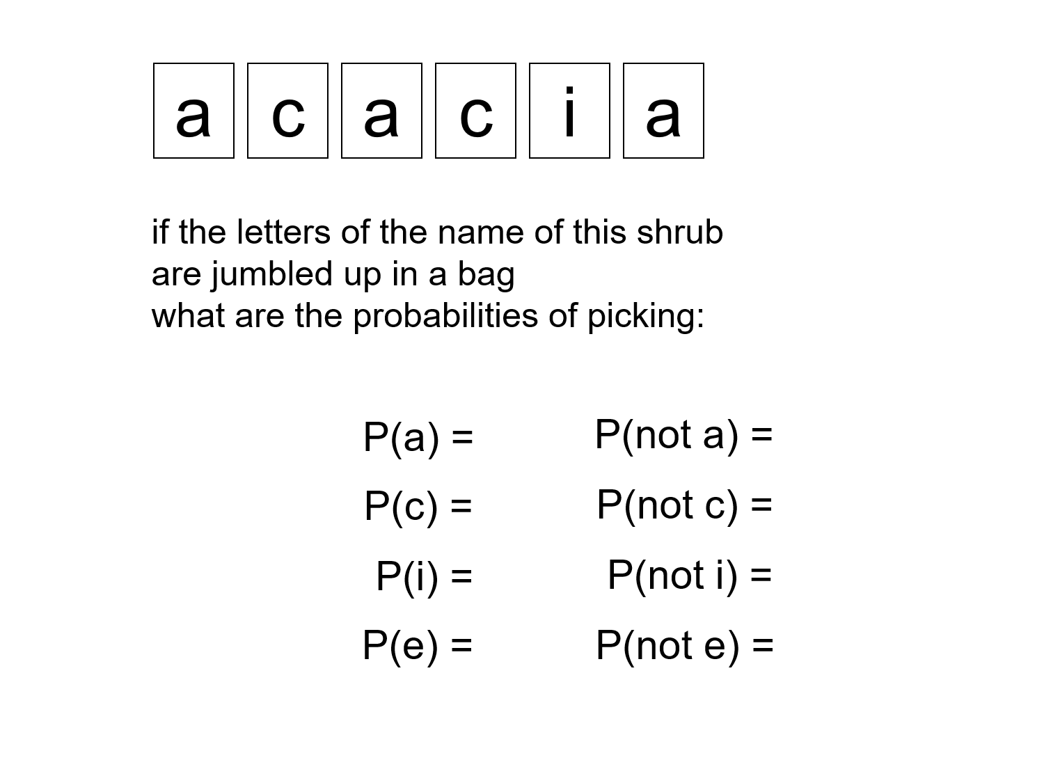MEDIAN Don Steward mathematics teaching: probability and words
