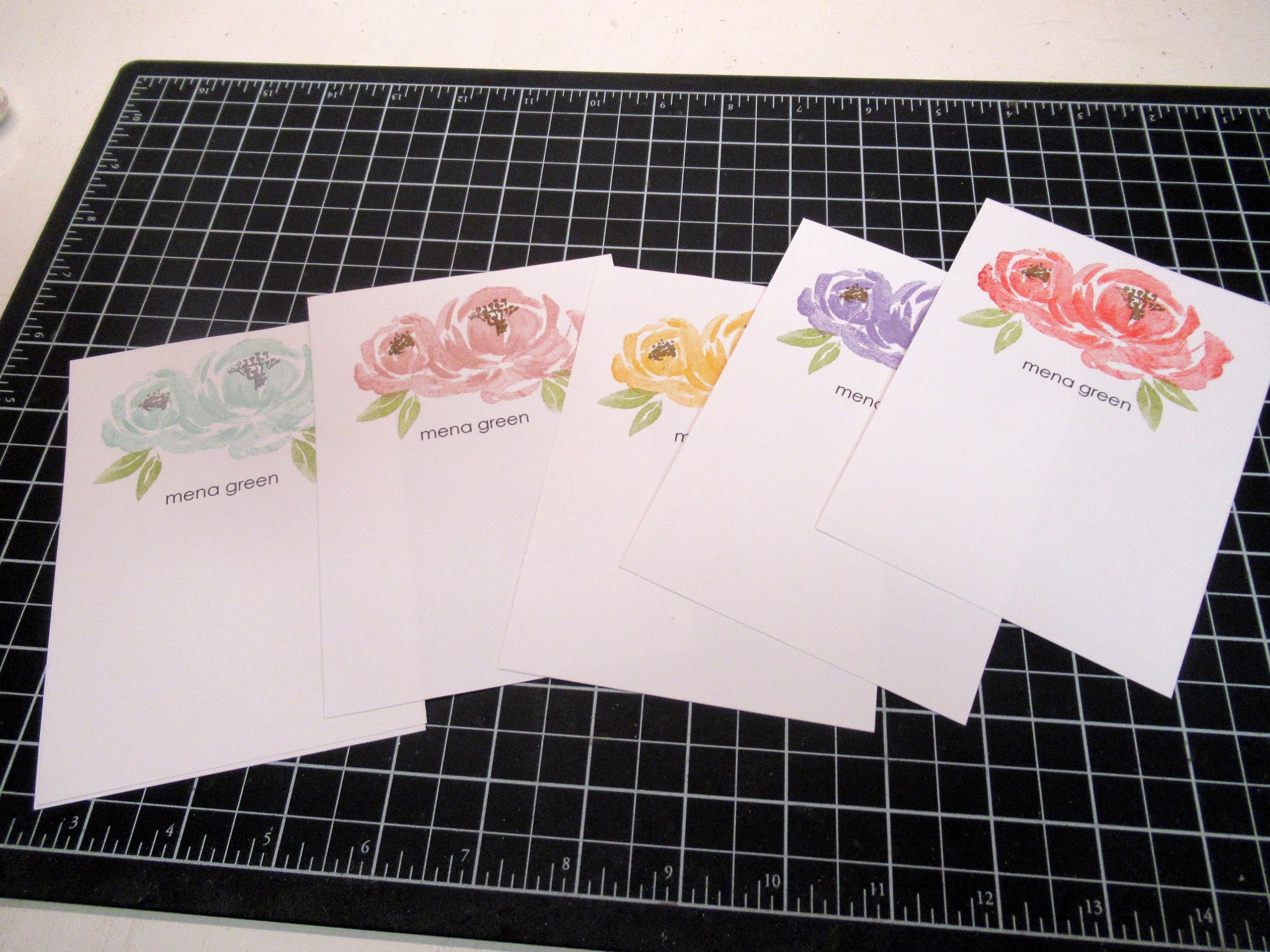 Personally Yours: Organize It Friday - Tip #2: Cardstock Cards & Layers