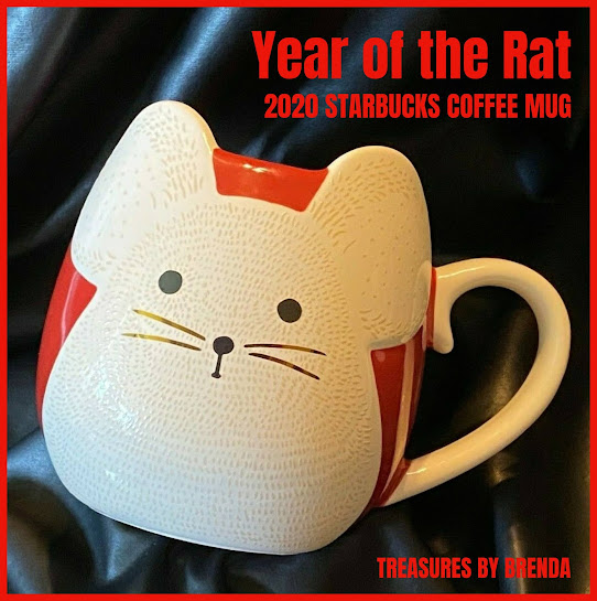 Treasures By Brenda: 31 DAYS OF COFFEE MUGS: Starbucks Year of the Rat ...