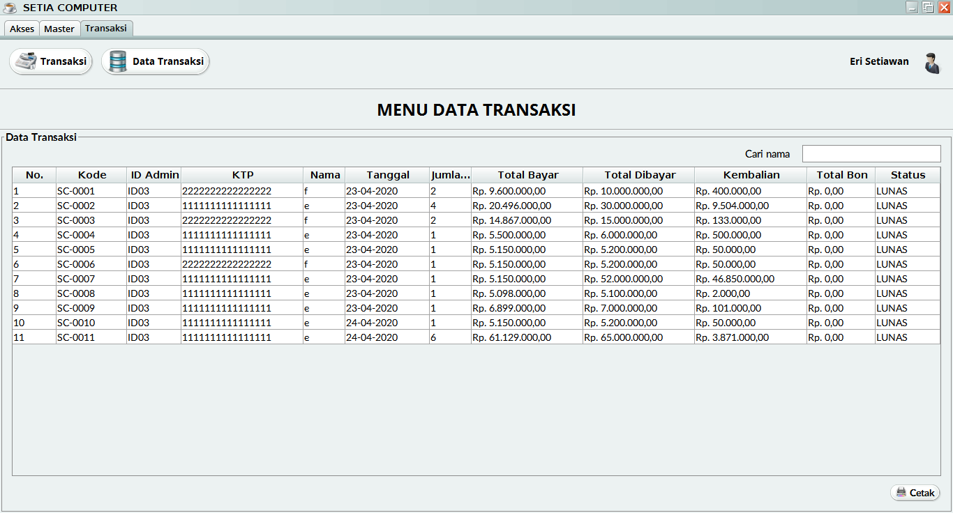 Aplikasi Penjualan Toko Komputer Berbasis Java Netbeans - Mamangeri ...