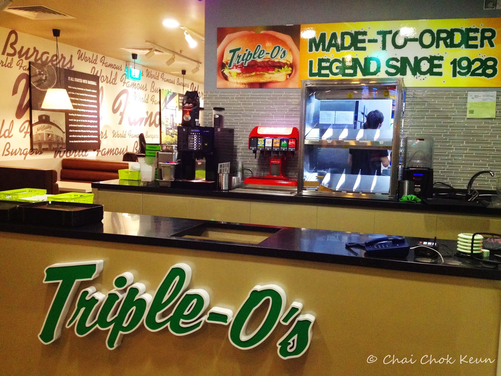 Food Review: Triple-O's at Orchard Toward, Singapore