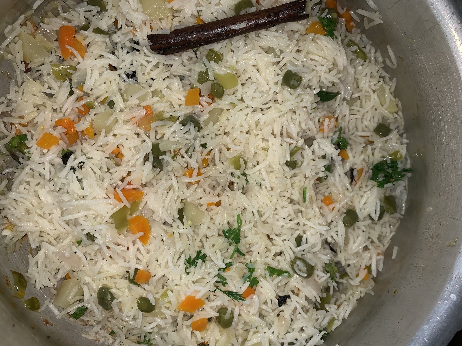 PRAVENI'S SAIVA KITCHEN: Veg Pulav