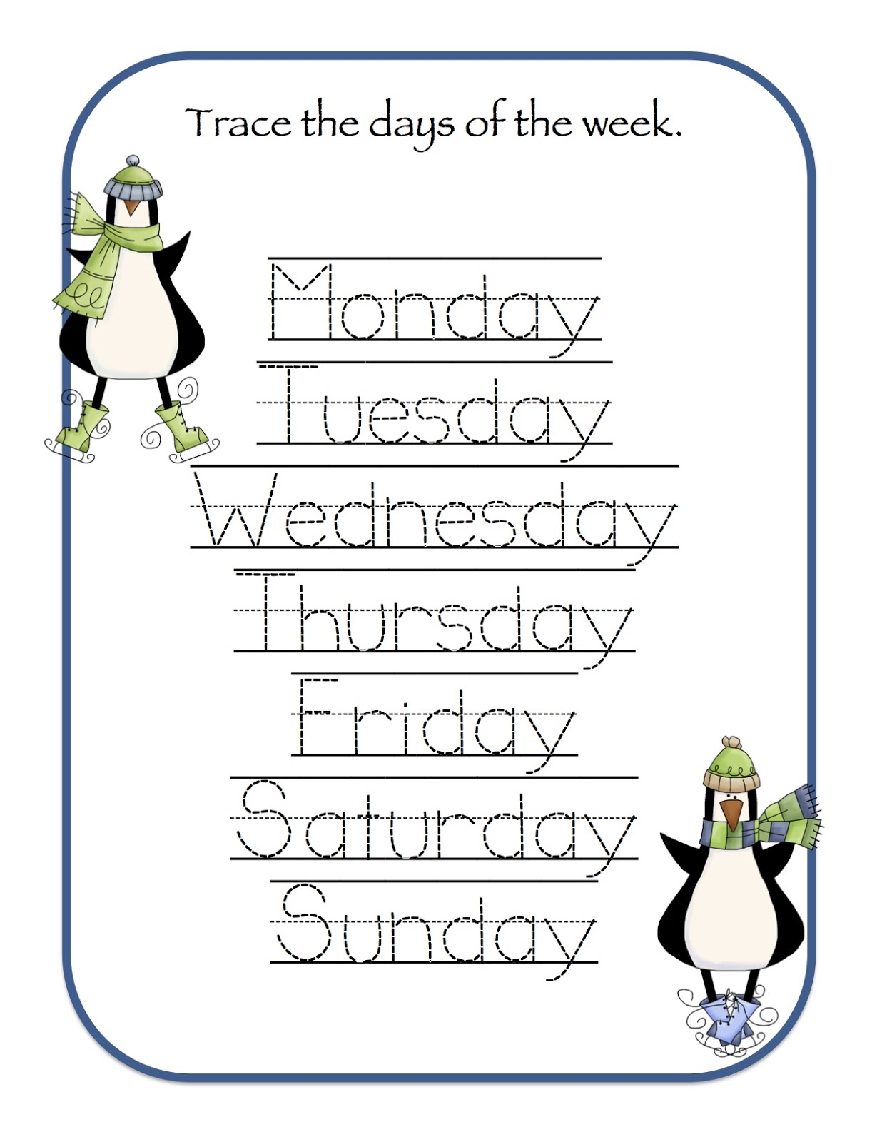 Preschool Printables December 2012 preschool-printables-december-2012