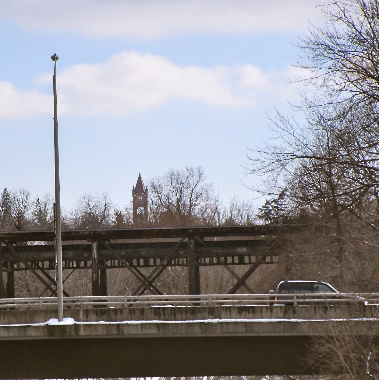 It Strikes Me Funny by G. Harrison: My Afternoon Walk - Squirrel Bridge