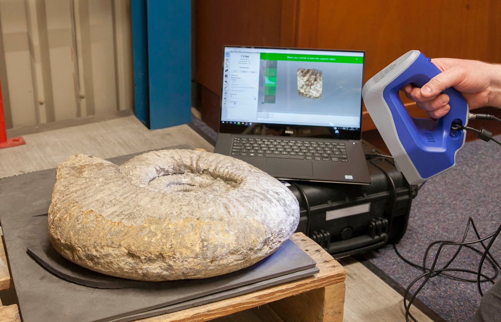 BritGeoData | British Geological Survey: 3D scanning our collections