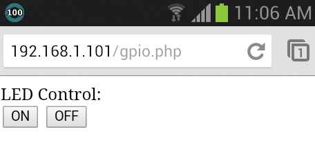 PHP on Raspberry Pi