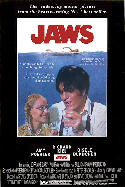 Pretty Sketchy & Warren Out: Jaws Poster Parody