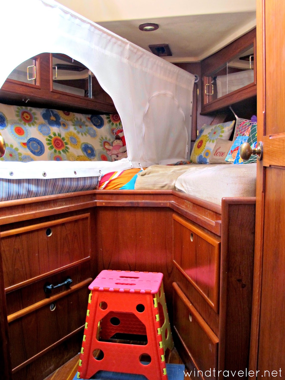 Windtraveler: Our Boat Interior: A Photo Tour
