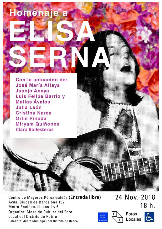 El Templo de las Borracheras: Homenaje a Elisa Serna