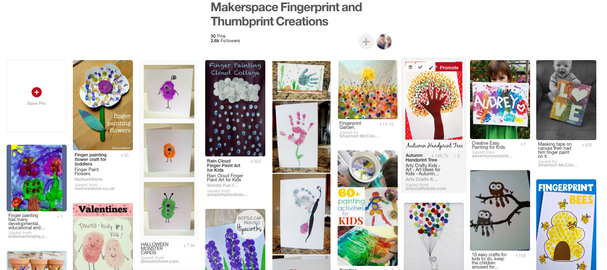 The Library Voice: Makerspace Fingerprint and Thumbprint Creations Are ...