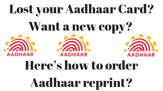 Lost your Aadhaar Card? Want a new copy? Here’s how to order Aadhaar ...