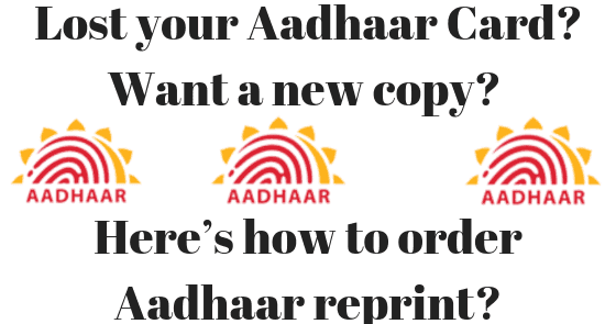 Lost your Aadhaar Card? Want a new copy? Here’s how to order Aadhaar ...