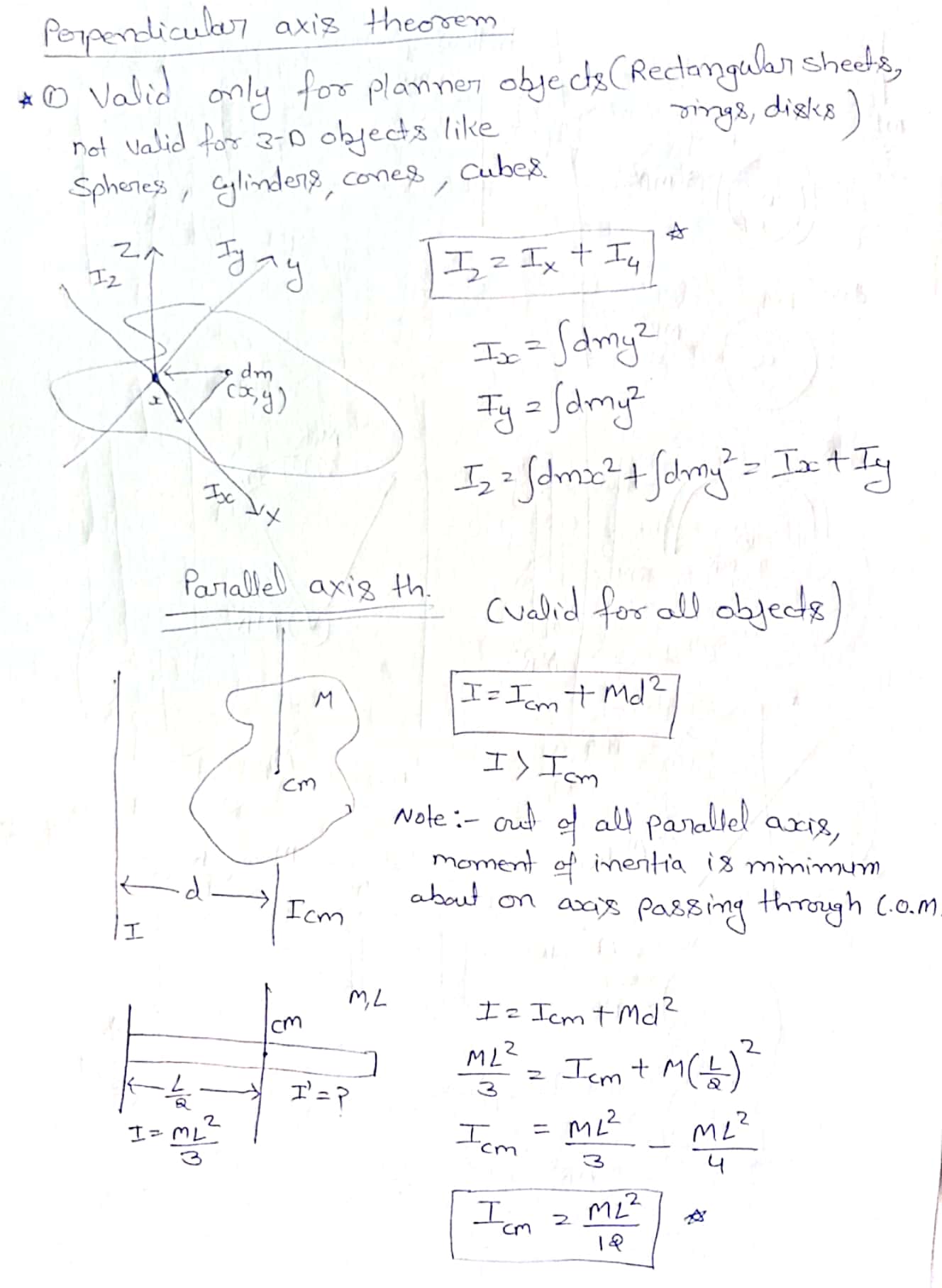 Rotation notes - Studypur