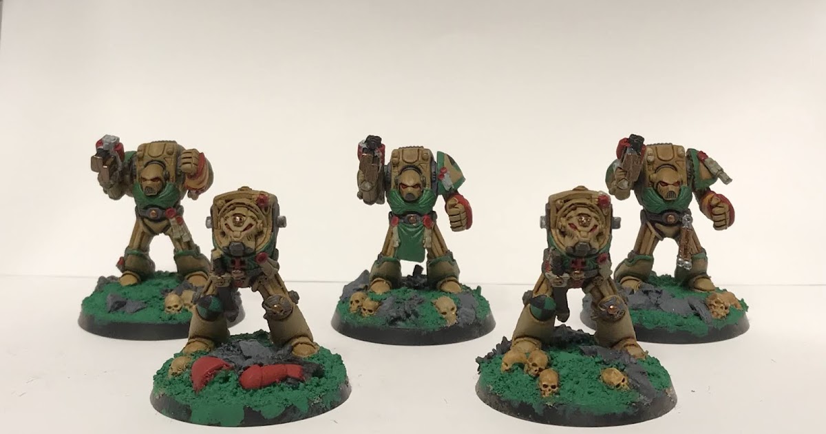 1st Legion Chronicles: WH40K 2nd Edition Army Challenge II - April WIP