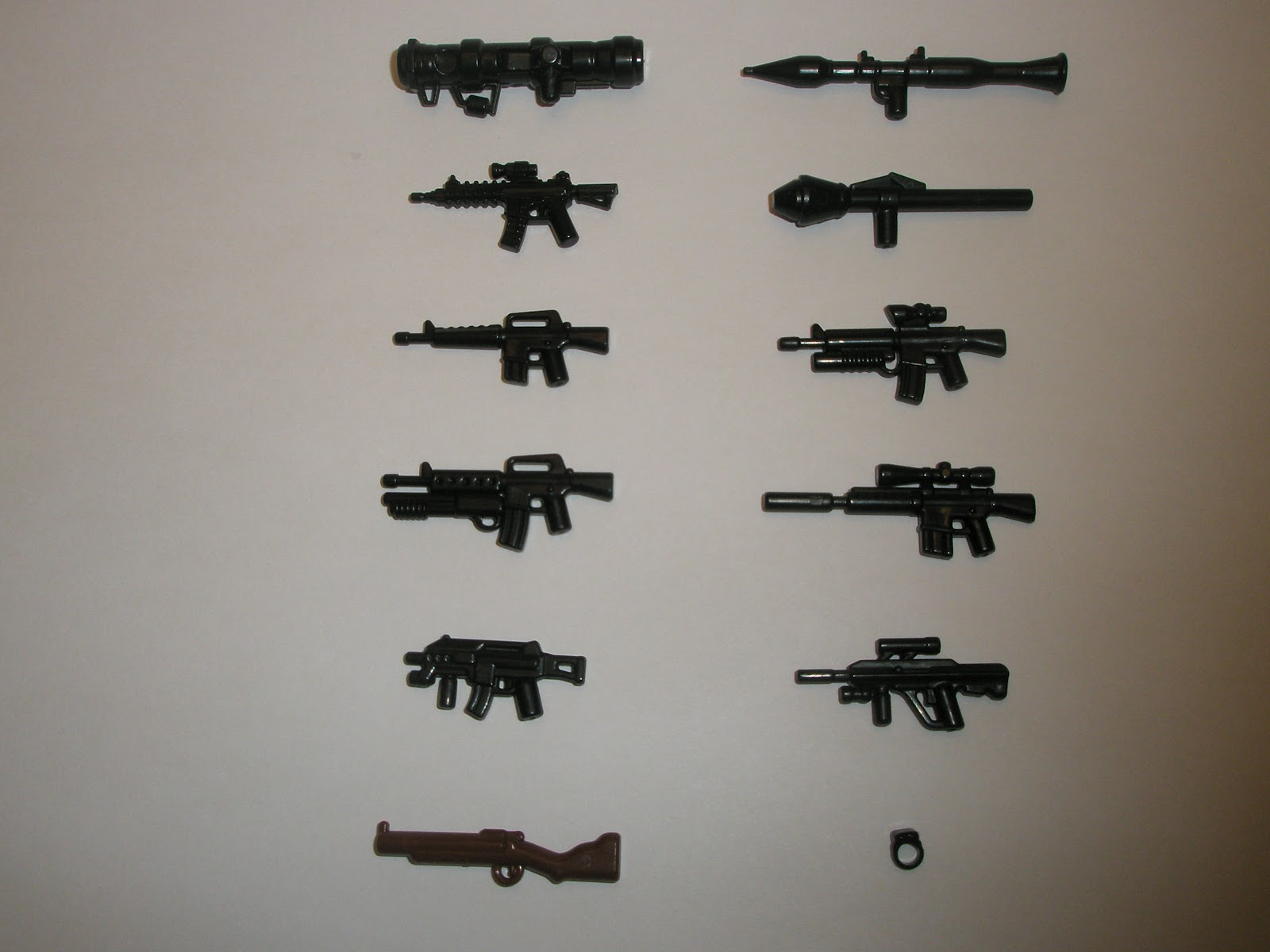 Griff's custom lego weapons