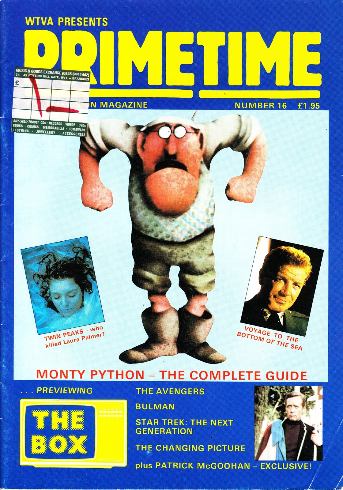 STARLOGGED - GEEK MEDIA AGAIN: 1990: PRIMETIME MAGAZINE ISSUE 16 AND ...