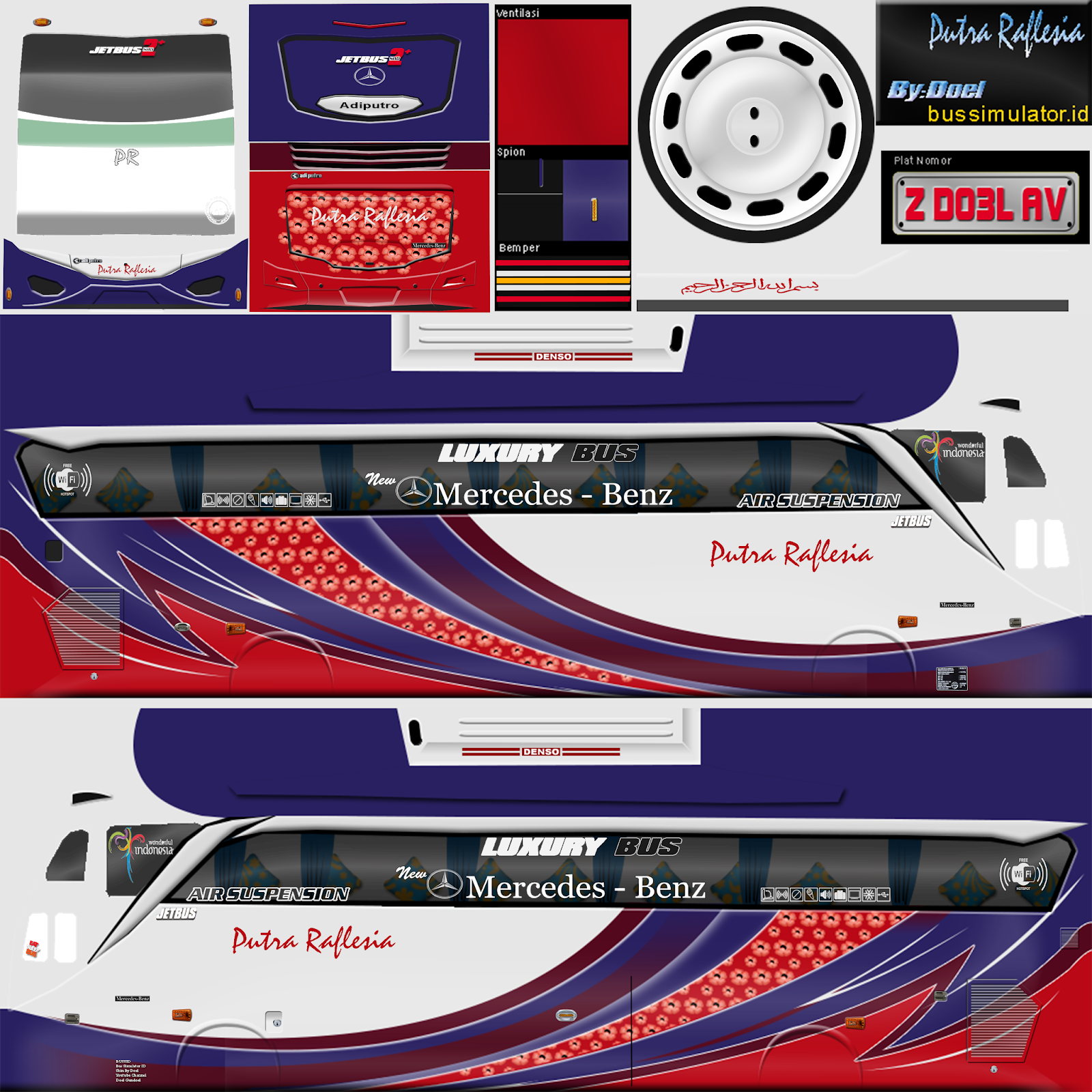 87+ Livery BUSSID HD SHD Jernih Koleksi Pilihan Part 2 - Raina.id