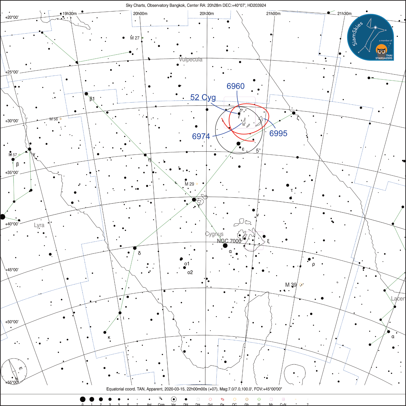 ThaiStargazers: NGC6960 & NGC6995 : Veil Nebula