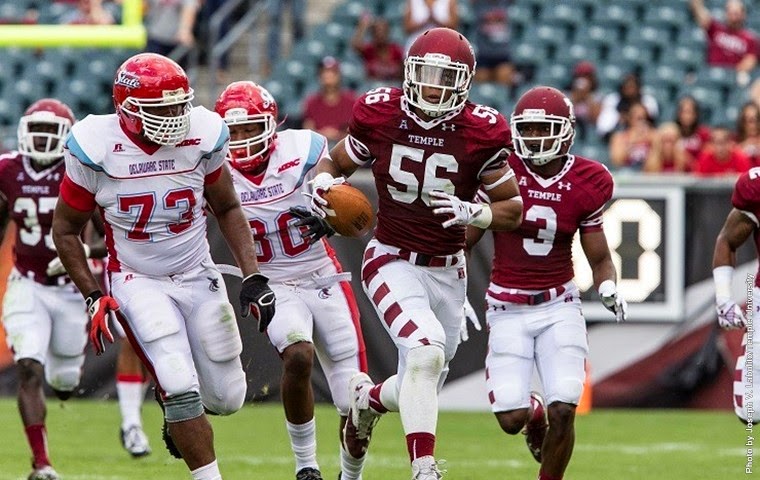 Temple Owls Football: Game 3: Win vs. Delaware St. 59-0 (9/20/2014)