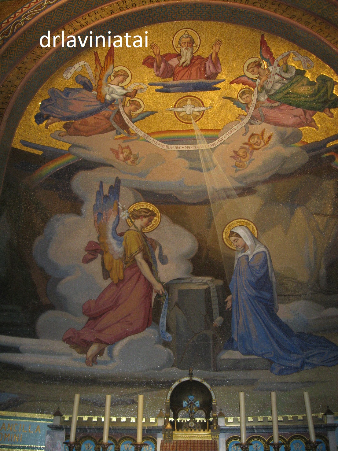 The Meaning and Purpose of Life: LOURDES: THE ROSARY BASILICA