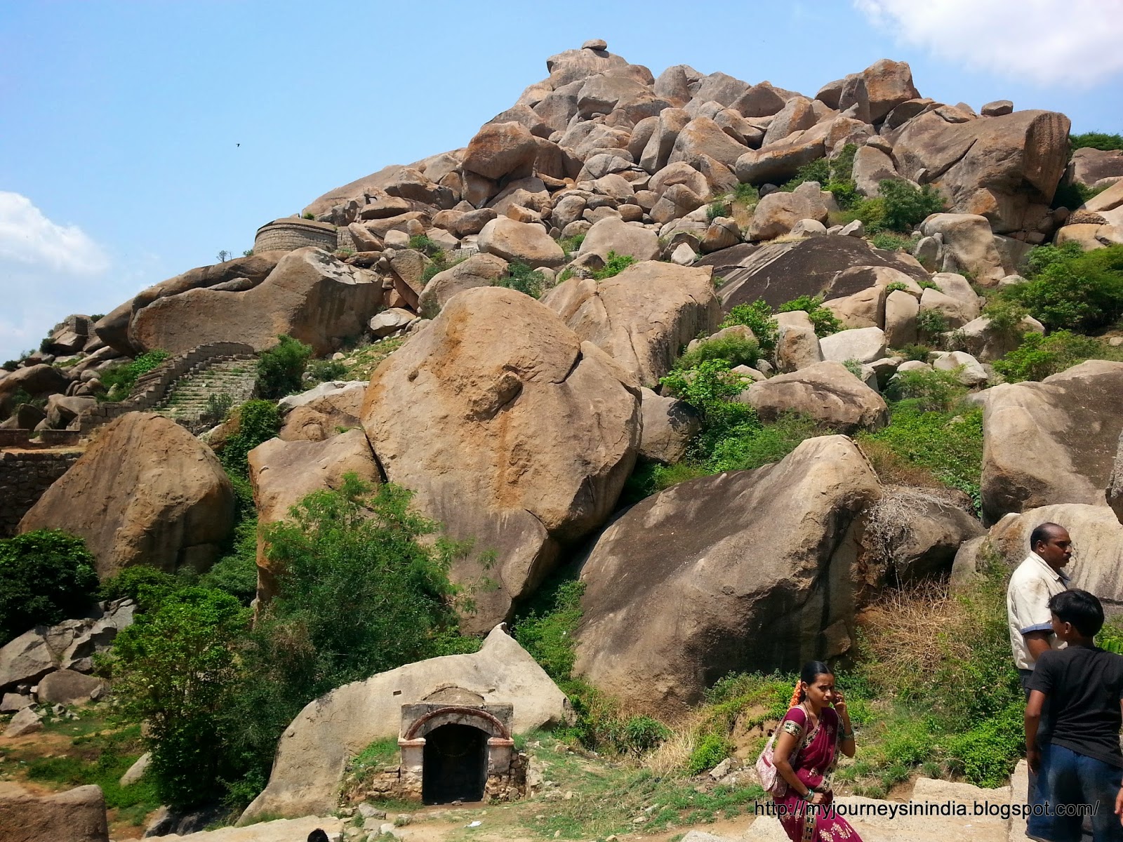 My Journeys In India: Chitradurga Fort or Kallina kote and Windmills