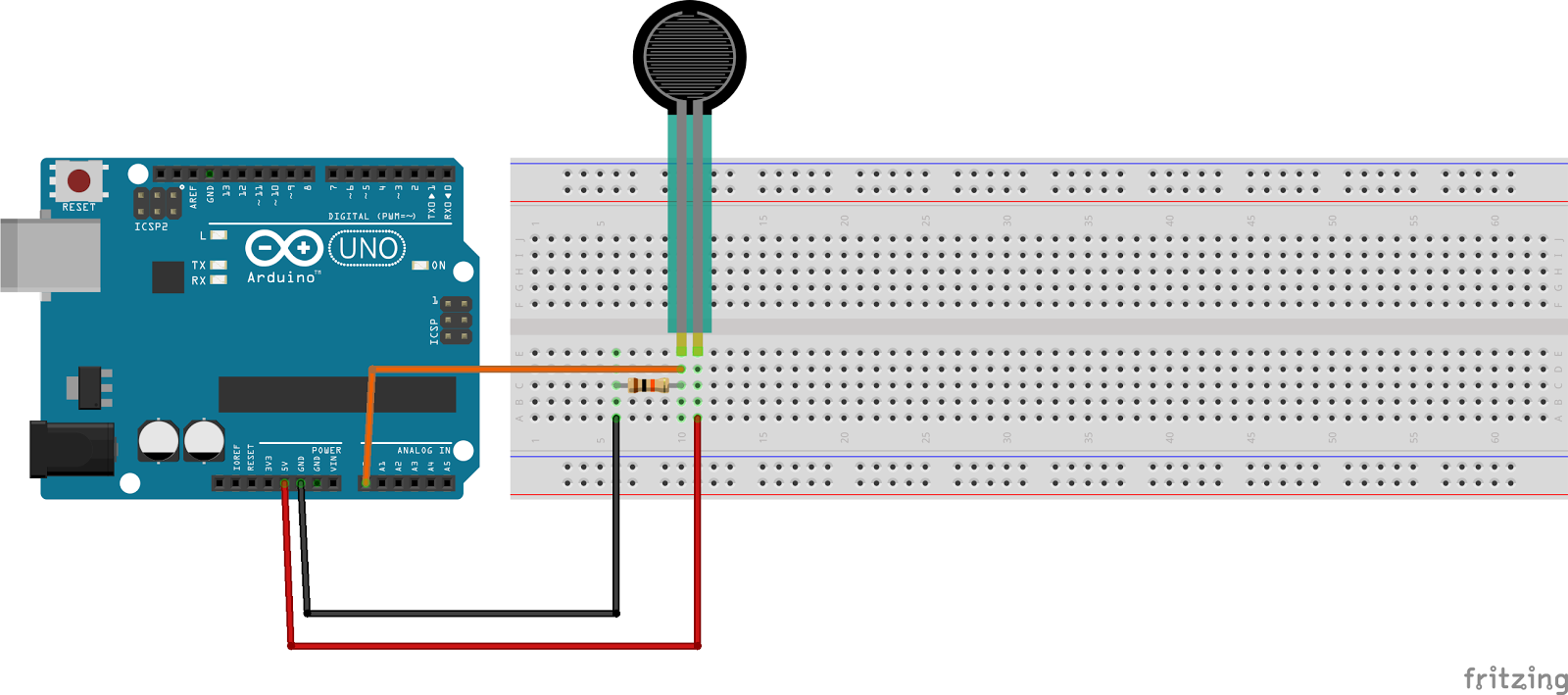 DHOB: Force resistive sensor FSR402 ed Arduino