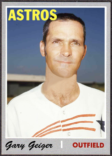 WHEN TOPPS HAD (BASE)BALLS!: MISSING IN ACTION- 1970 GARY GEIGER