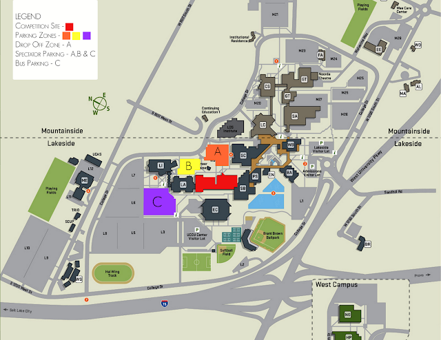 UVU Envision Winter Guard: UVU Competition