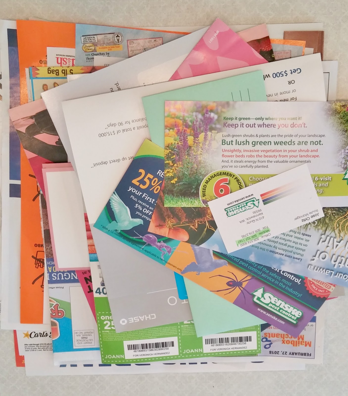 How to Turn Junk Mail Into Happy Mail! - Little Vintage Cottage