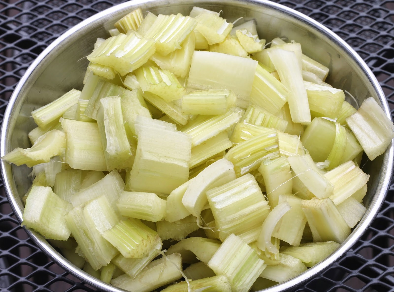 Saffron & Sun: Cardoon in Marcona Almond Sauce