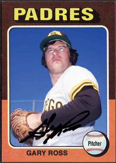 WHEN TOPPS HAD (BASE)BALLS!: NOT REALLY MISSING IN ACTION- 1975 GARY ROSS