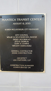 Billy Wardle family blog: Life in Manteca 71: Transit Center