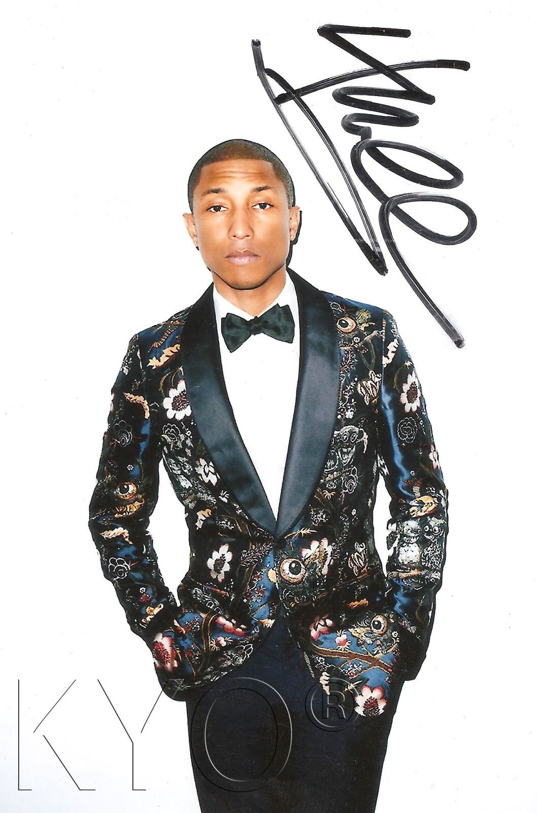 Chris Autographs: Pharrell Williams