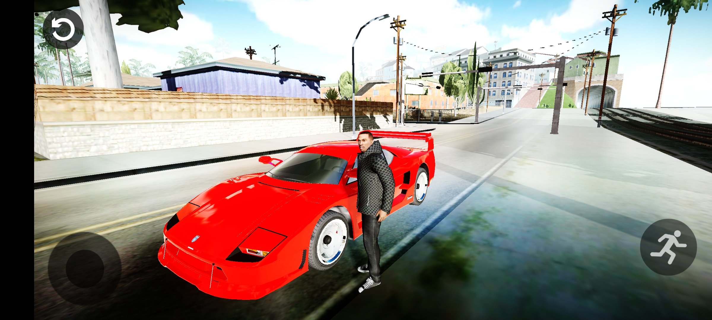 GTA SA REMASTERED ANDROID || UNITY ENGINE GTA REMAKE || BY HBA MODZ ...