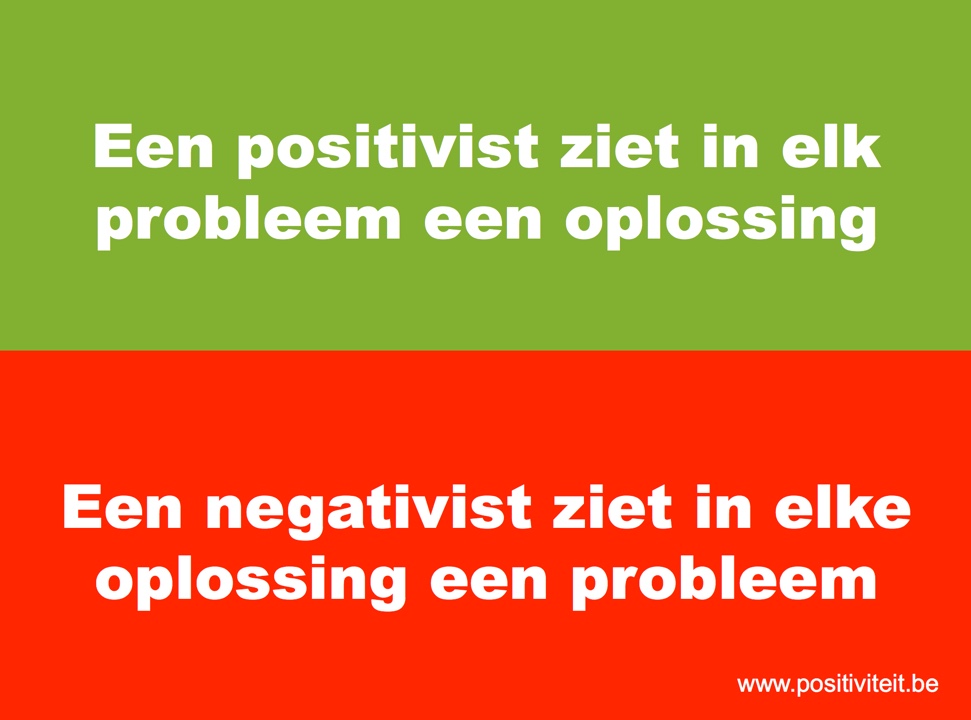 positiviteit.be: Positief denken 3