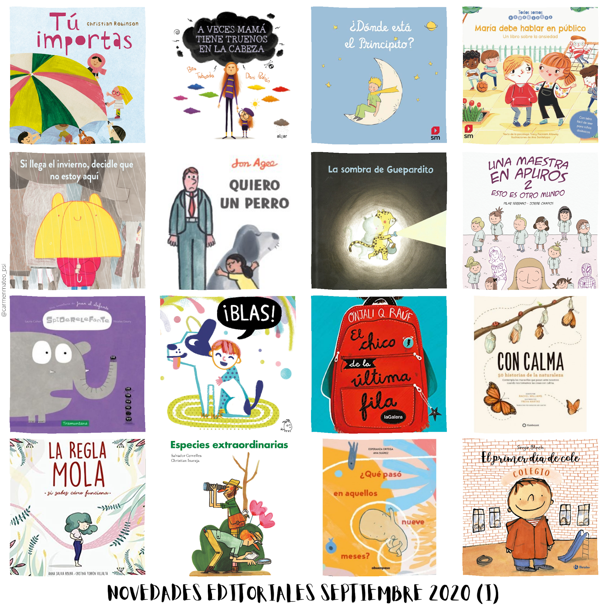 NOVEDADES EDITORIALES SEPT'20 (I)