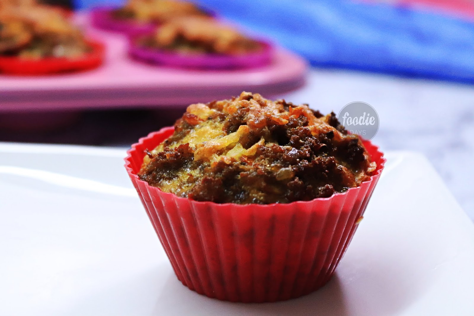 Beef Cup cake | Meat loaf muffins