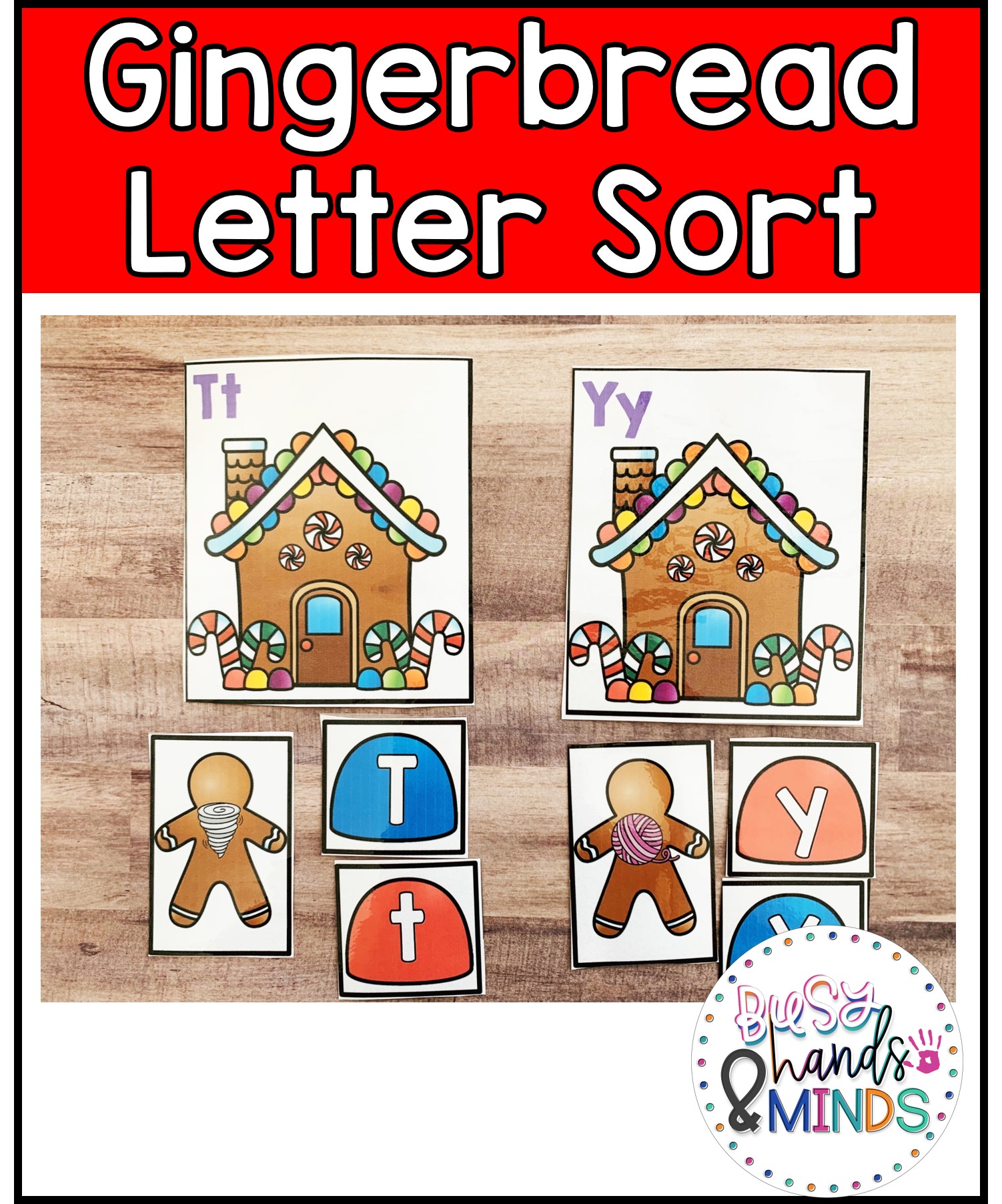 Gingerbread Preschool Pack | Busy Hands and Minds