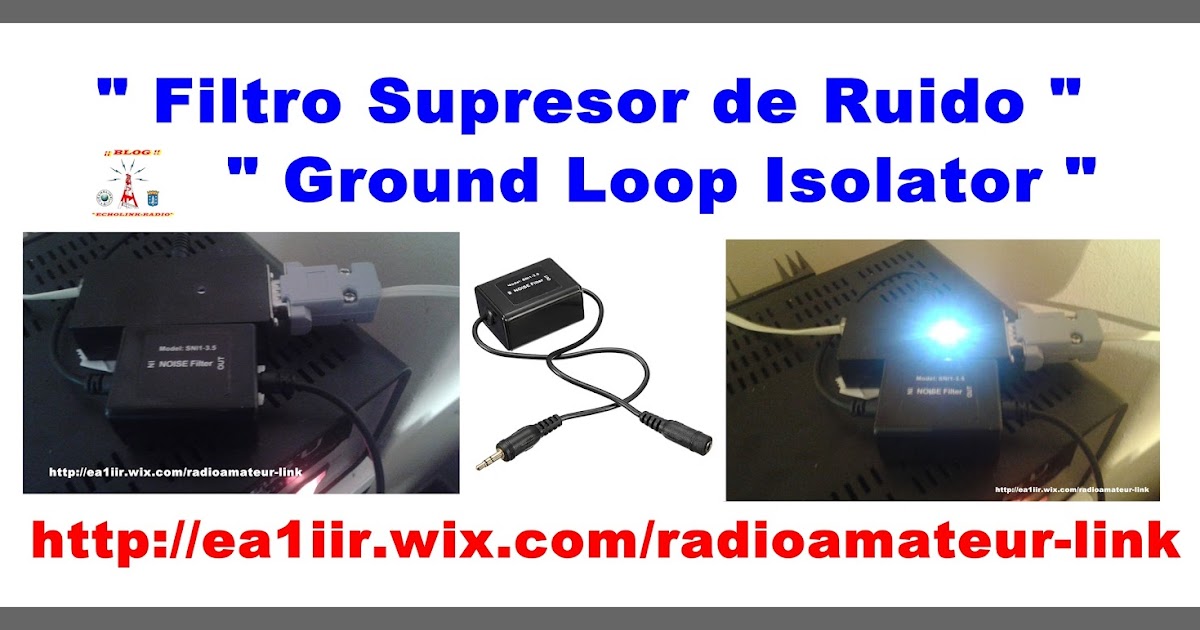 EA.-1.I.I.R.: FILTRO SUPRESOR DE RUIDOS ECHOLINK ...ETC