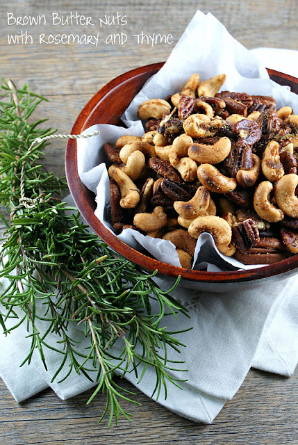 Authentic Suburban Gourmet: Brown Butter Nuts with Rosemary and Thyme