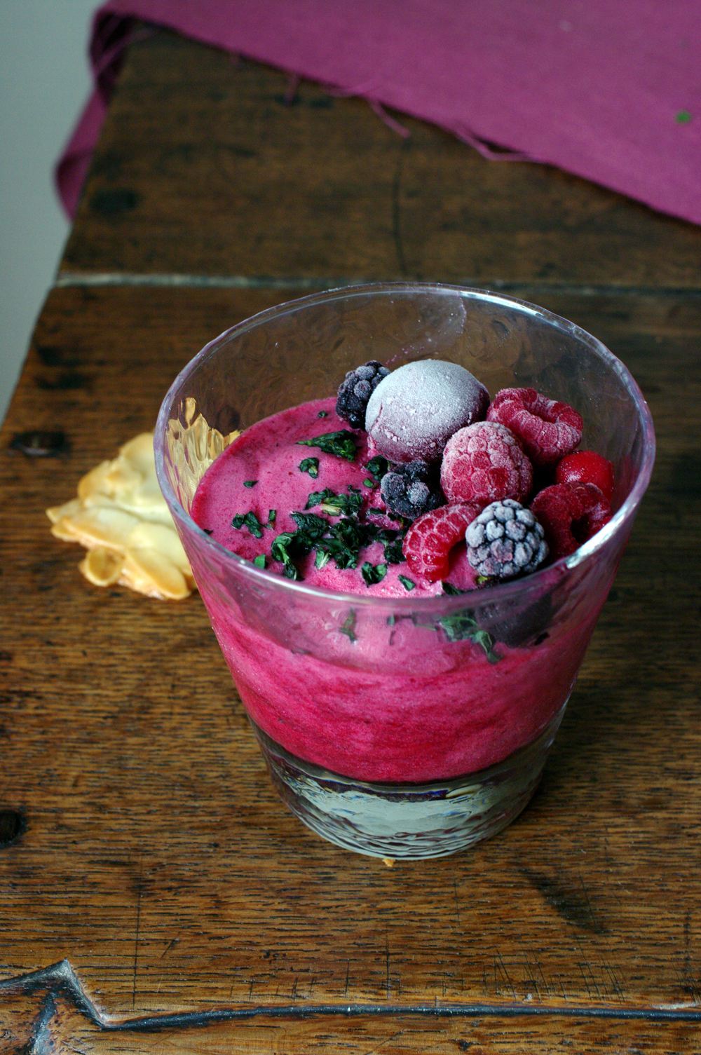 The Wandering Girl: Mousse rafraîchissante aux fruits rouges