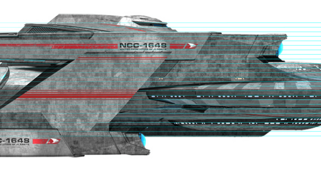 FLEETYARD STAR TREK modeling blog: The size of the USS Europa NCC-1648 ...
